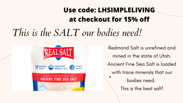 The Truth About Real Salt - littlehousesimpleliving.com