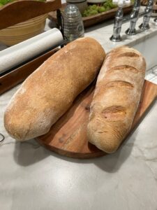 French Baguette Bread - littlehousesimpleliving.com