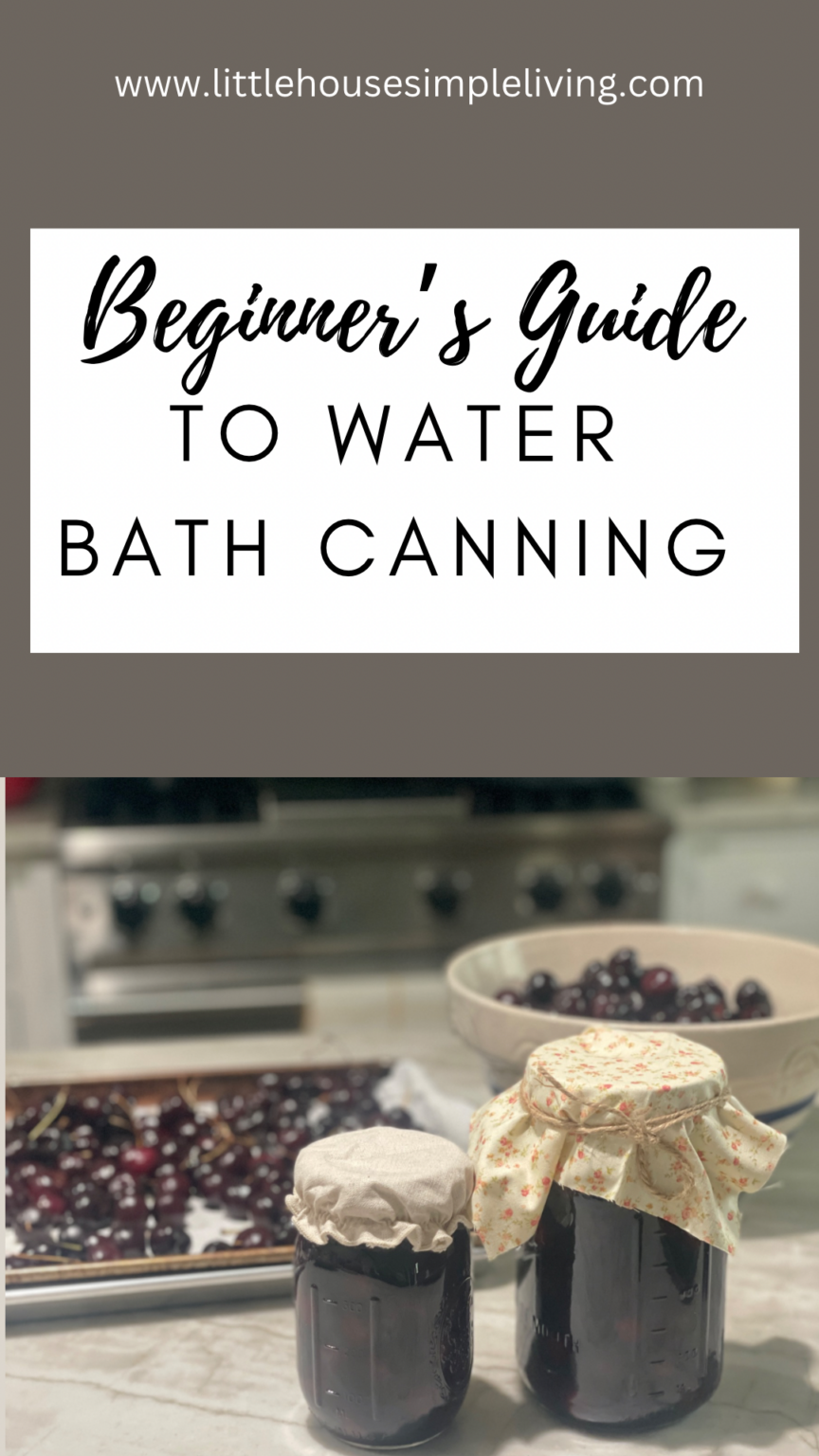 Beginner’s Guide to Water Bath Canning - littlehousesimpleliving.com